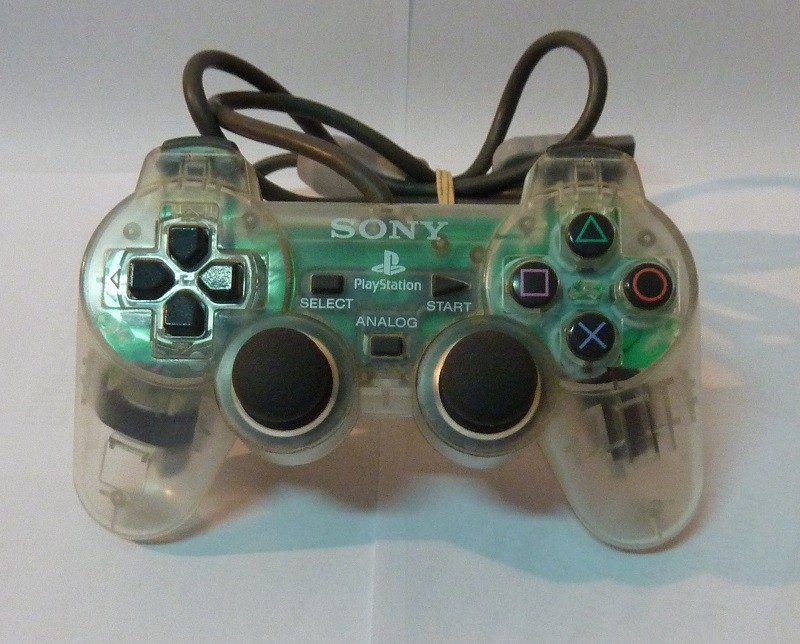 PAD DUALSHOCK PS1 GRIS