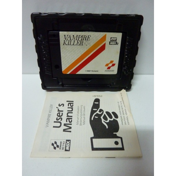 CASTLEVANIA VAMPIRE KILLER MSX Pal - Retrogameshop
