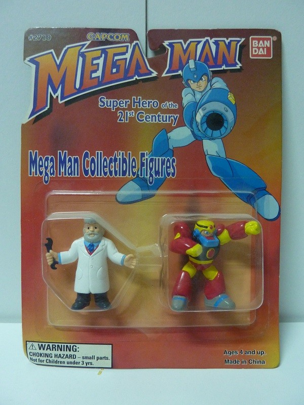 MEGA MAN COLLECTIBLE FIGURES (CUTMAN/ROLL) - Retrogameshop