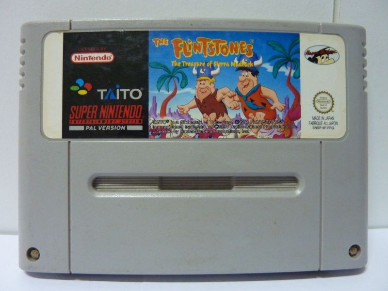 THE FLINTSTONES : THE TREASURE OF SIERRA MADROCK (cart. Seule ...