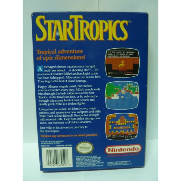 STARTROPICS Usa (très bon état) - Retrogameshop