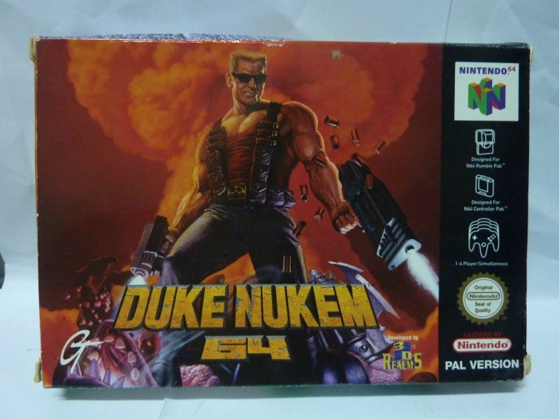 DUKE NUKEM 64 complet Pal/fr - Retrogameshop