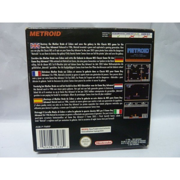 METROID NES CLASSIC gba