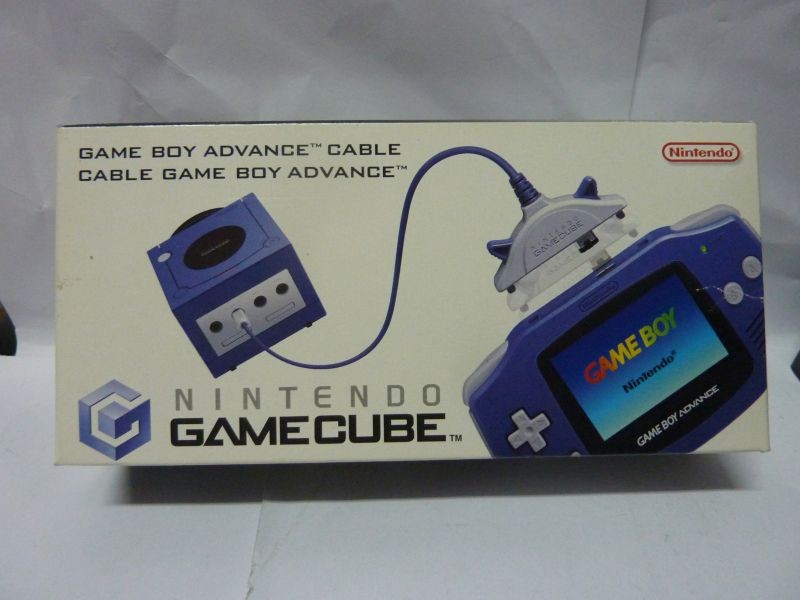 CABLE Link GC to GBA Nintendo Officiel complet - Retrogameshop