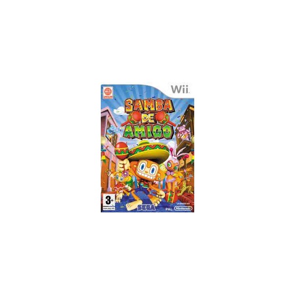 MARACAS SAMBA DE AMIGO PACK WII (Neuf)
