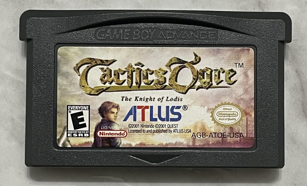 TACTICS OGRE gba us