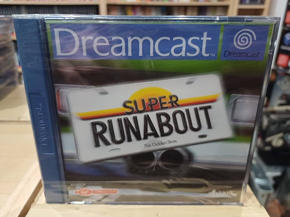 super-runabout-dreamcast pal neuf